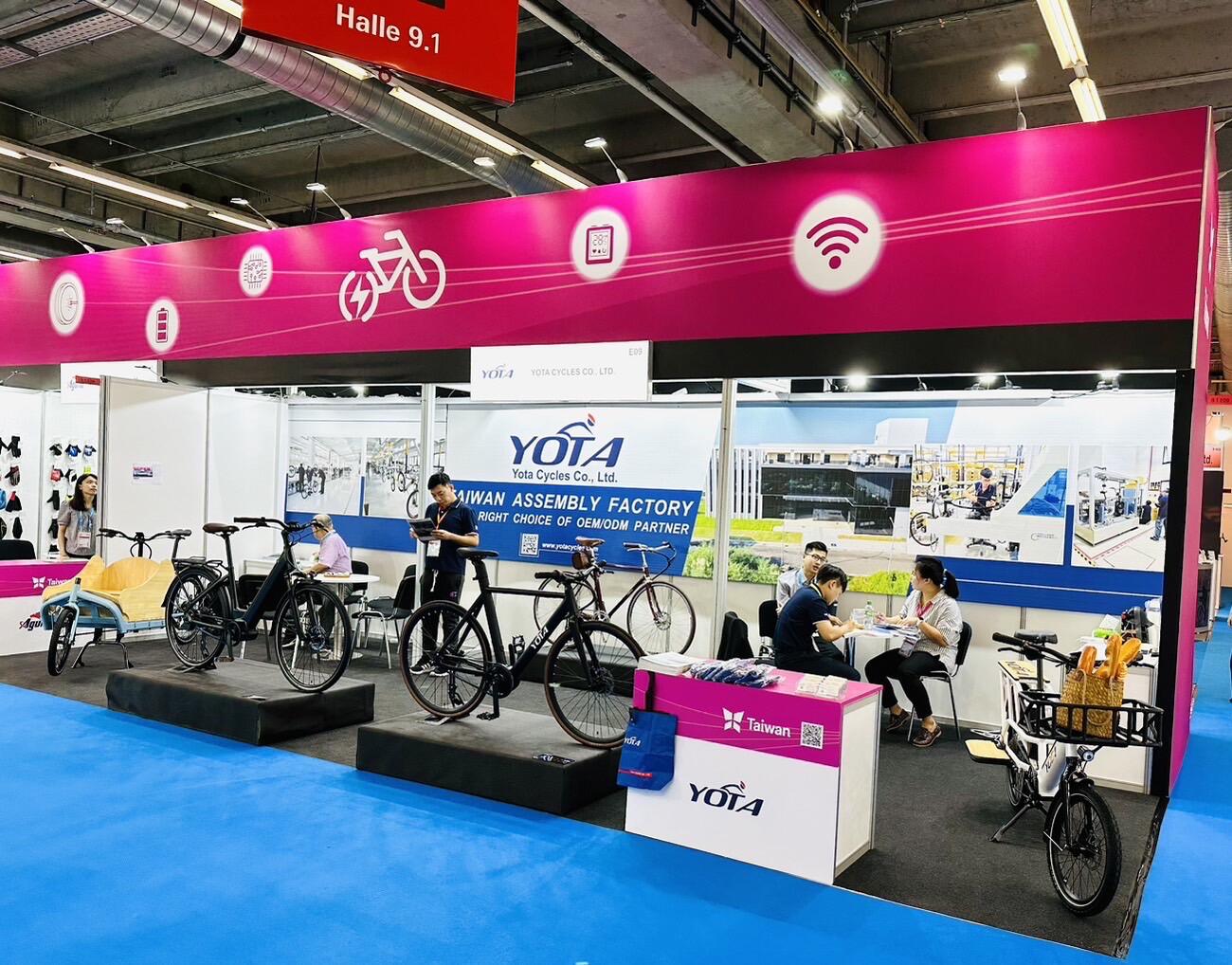 Yota Cycles Successfully Showcases at the 2023 EUROBIKE